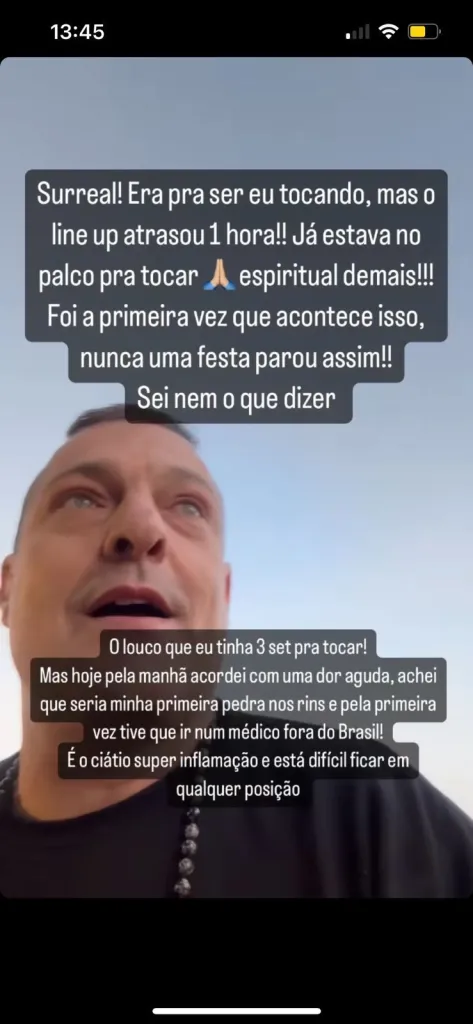 Pai de Alok, Juarez Petrillo, está em Israel em meio à guerra contra o ...